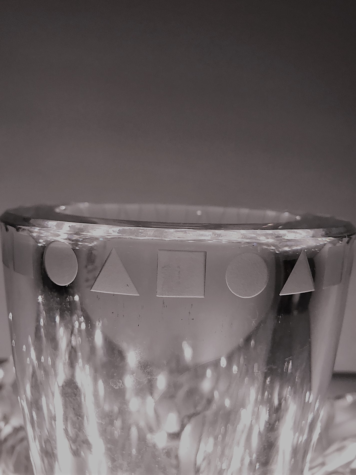 Vintage Sasaki Sengai Japanese Lead Crystal Vase Etched Vase - Etsy