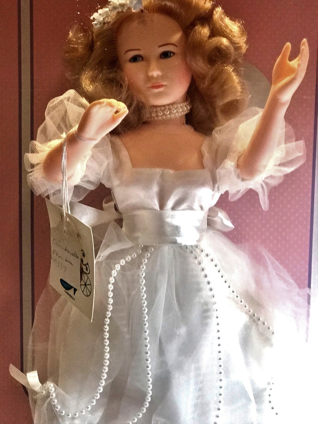 Effanbee Cinderella Bride Doll Vintage Doll Collectible Doll Blonde ...