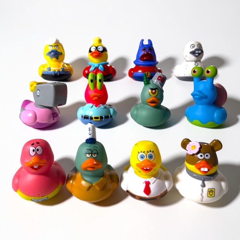 Spongebob Rubber Duck - Etsy