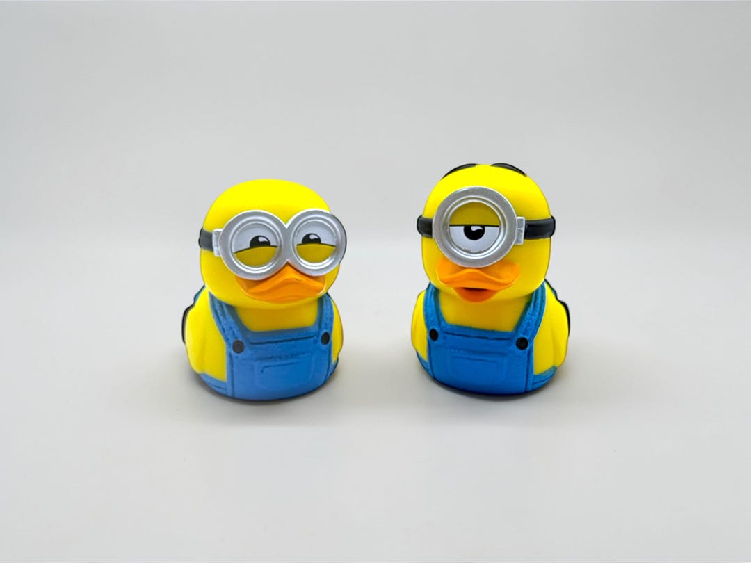Minion Rubber Ducks | Bob | Stuart - Etsy