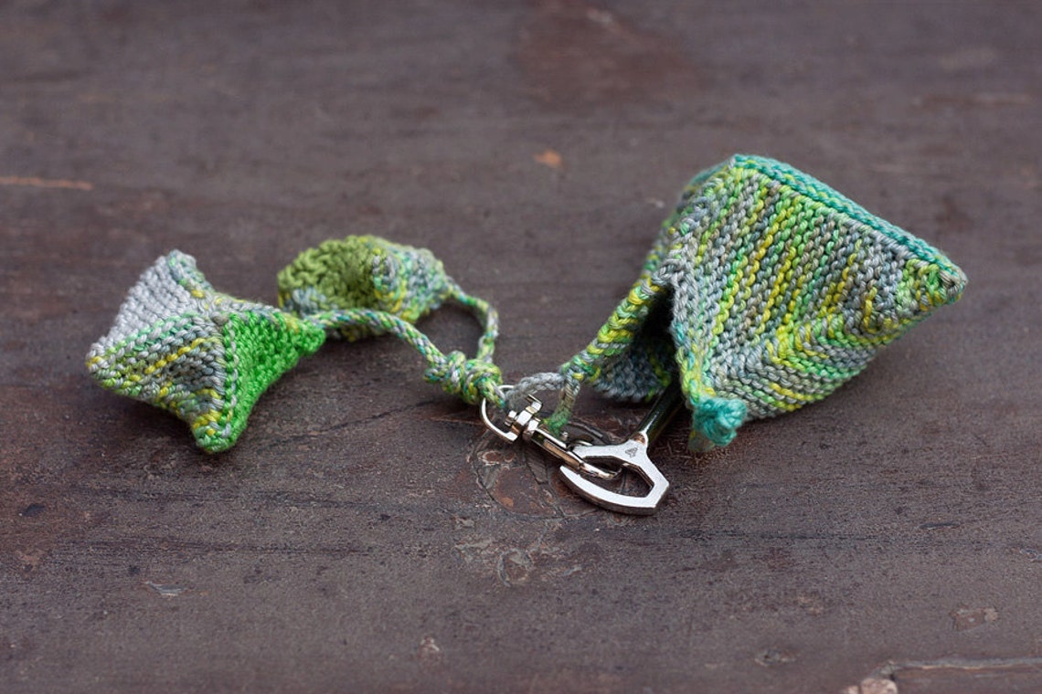 Geometric Keychain Fiber Keychain Knitted Keychain Knitted - Etsy