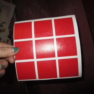 Die Cut Vinyl Decal, Red, Based on Save Squares in Silent Hill 2 - Etsy