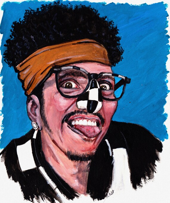 Shock G Digital Underground Print of Original Painting | Etsy
