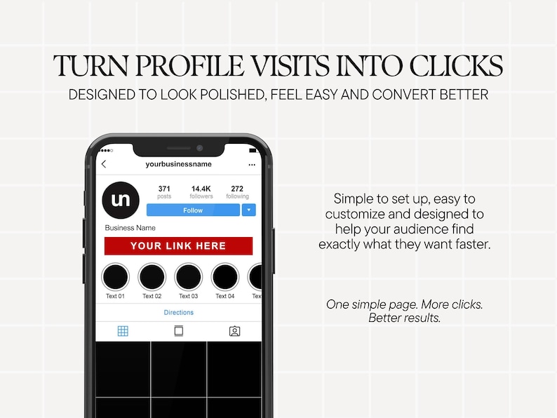 Canva Link in Bio Template Landing Page Website Design, Modern ...