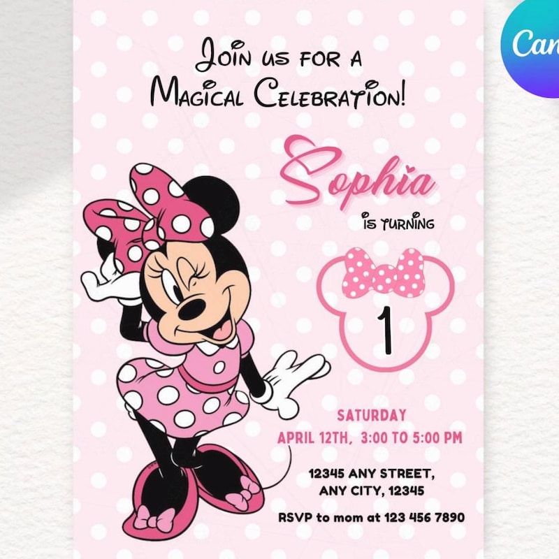 Minnie Mouse Template Shirt - Etsy