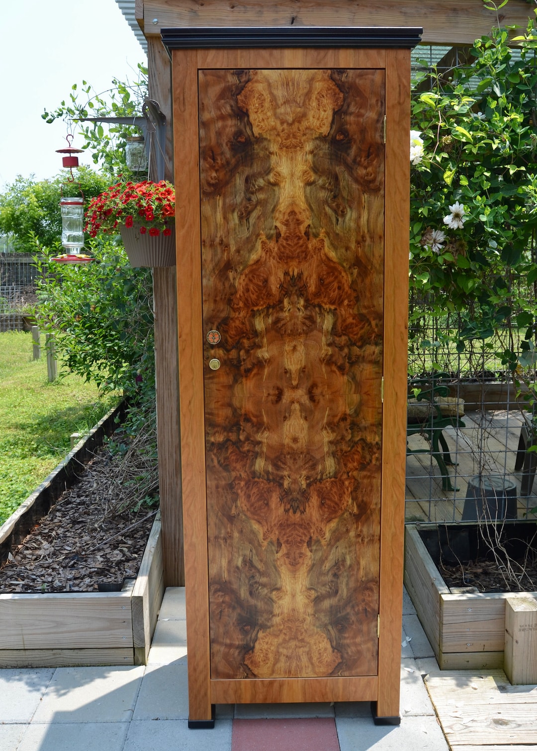 Laura's Willow Burl Art Furniture Jewelry Armoire - Etsy