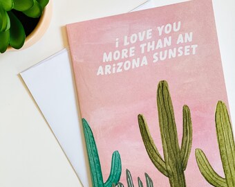 Arizona Birthday Card - Etsy
