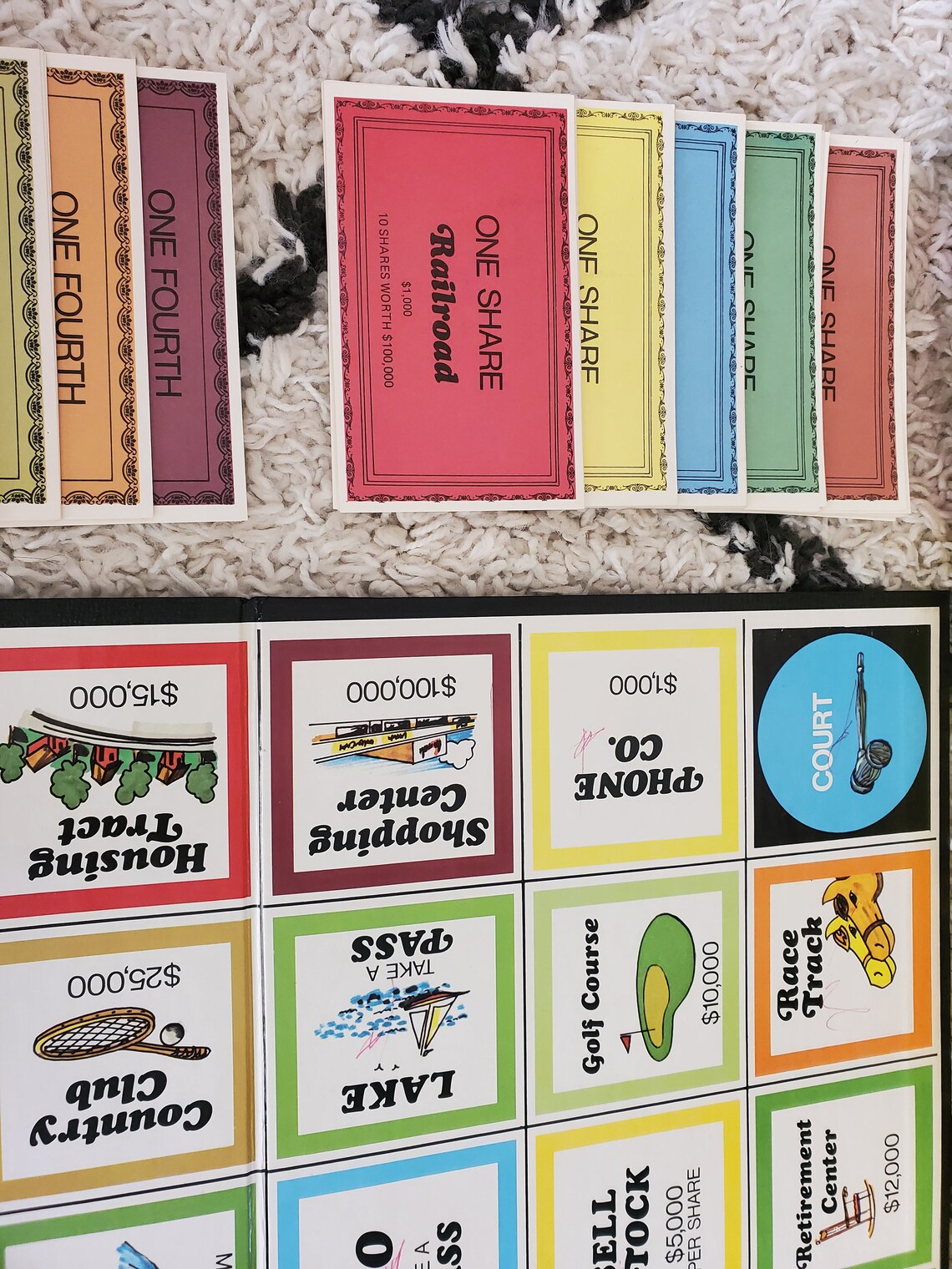 Extremely Rare Inflation Board Game - 1974 Charles Joseph Carpenter ...