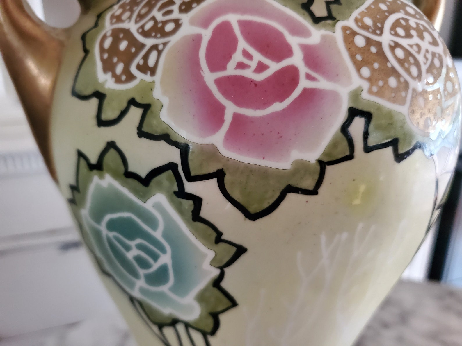 Vintage Nishiki Royal Nippon Fine Porcelain Japanese Vase - Early to ...