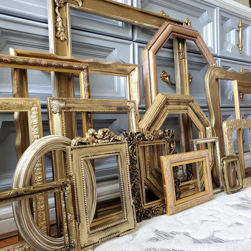 Gold Frame Set - Etsy