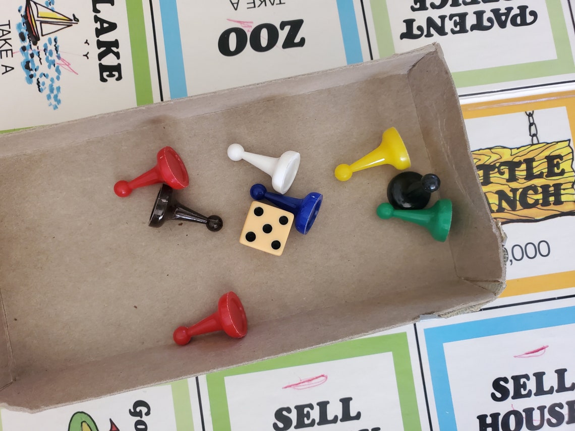 Extremely Rare Inflation Board Game - 1974 Charles Joseph Carpenter ...