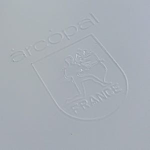 Set of 6 Arcopal France Goose Plates - Duck Plates - Blue and White ...