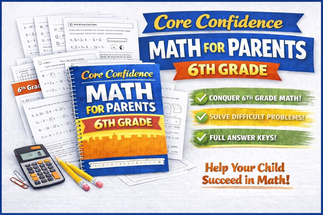 6th Grade Math Roadmap | Common Core Worksheets (printable PDF) - Etsy