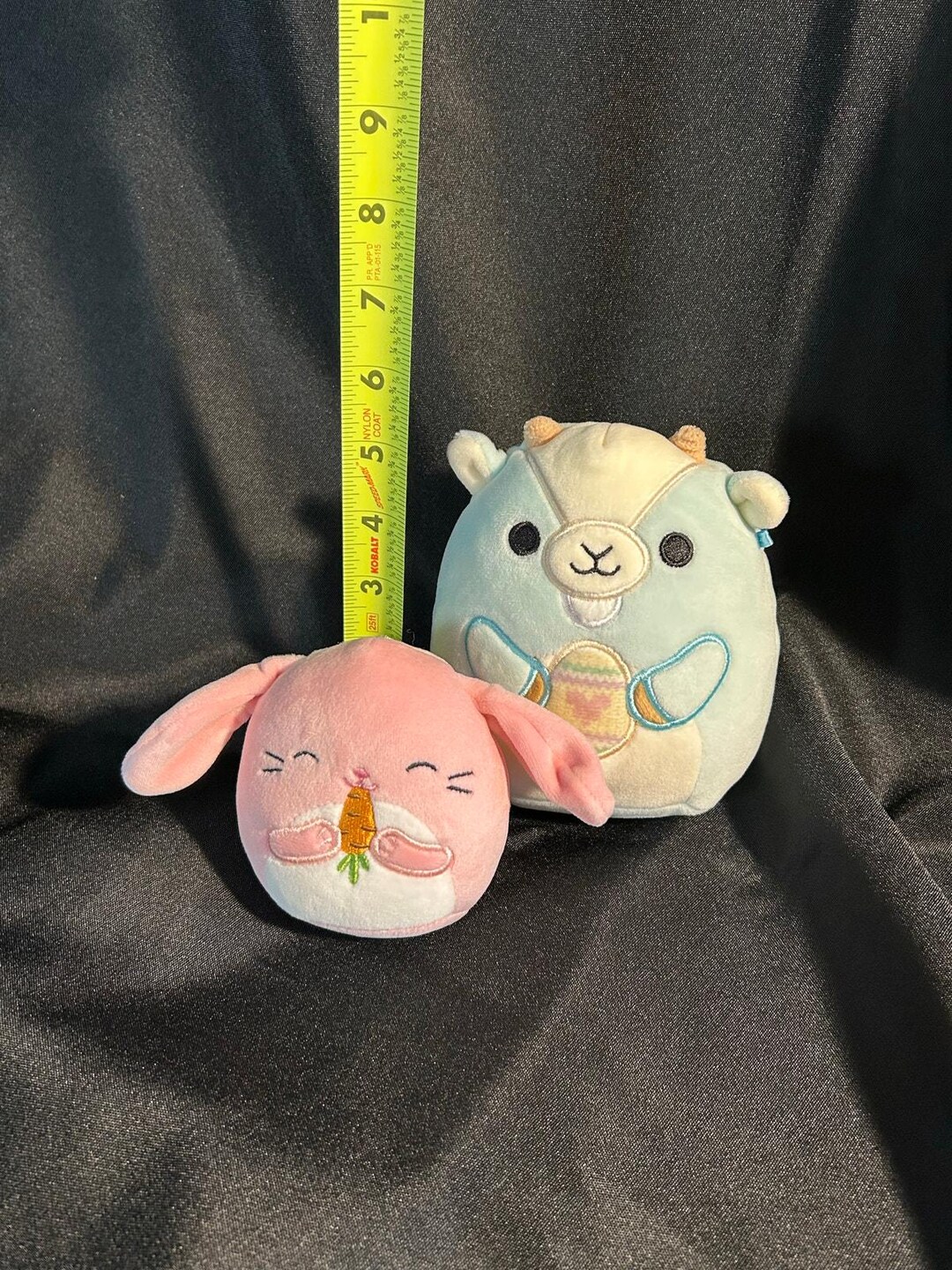 2 Squishmallows Easter Squad Plush – 5" Domingo the Goat & 3" Bop the ...