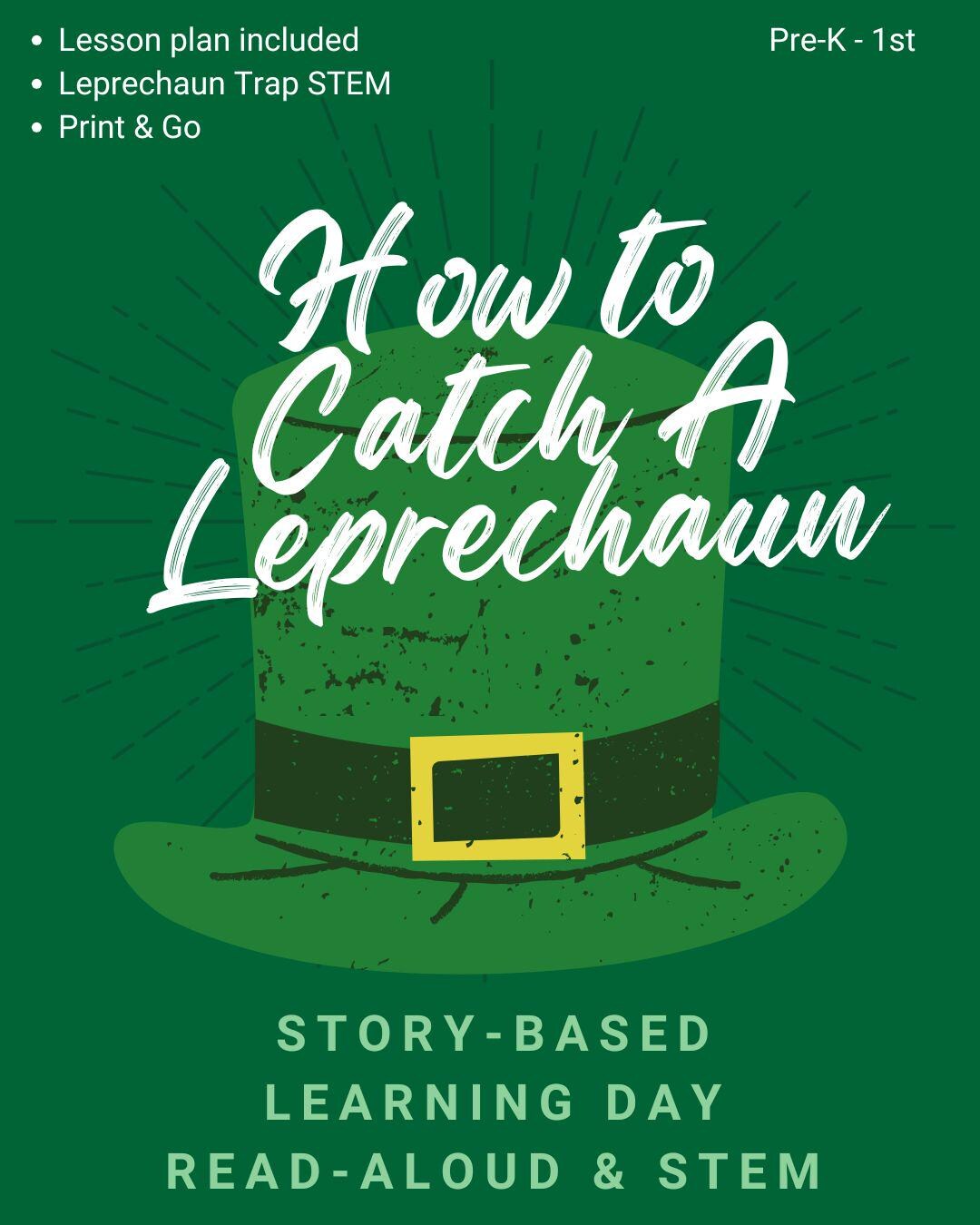 How to Catch a Leprechaun | Story-based Learning Day - Etsy