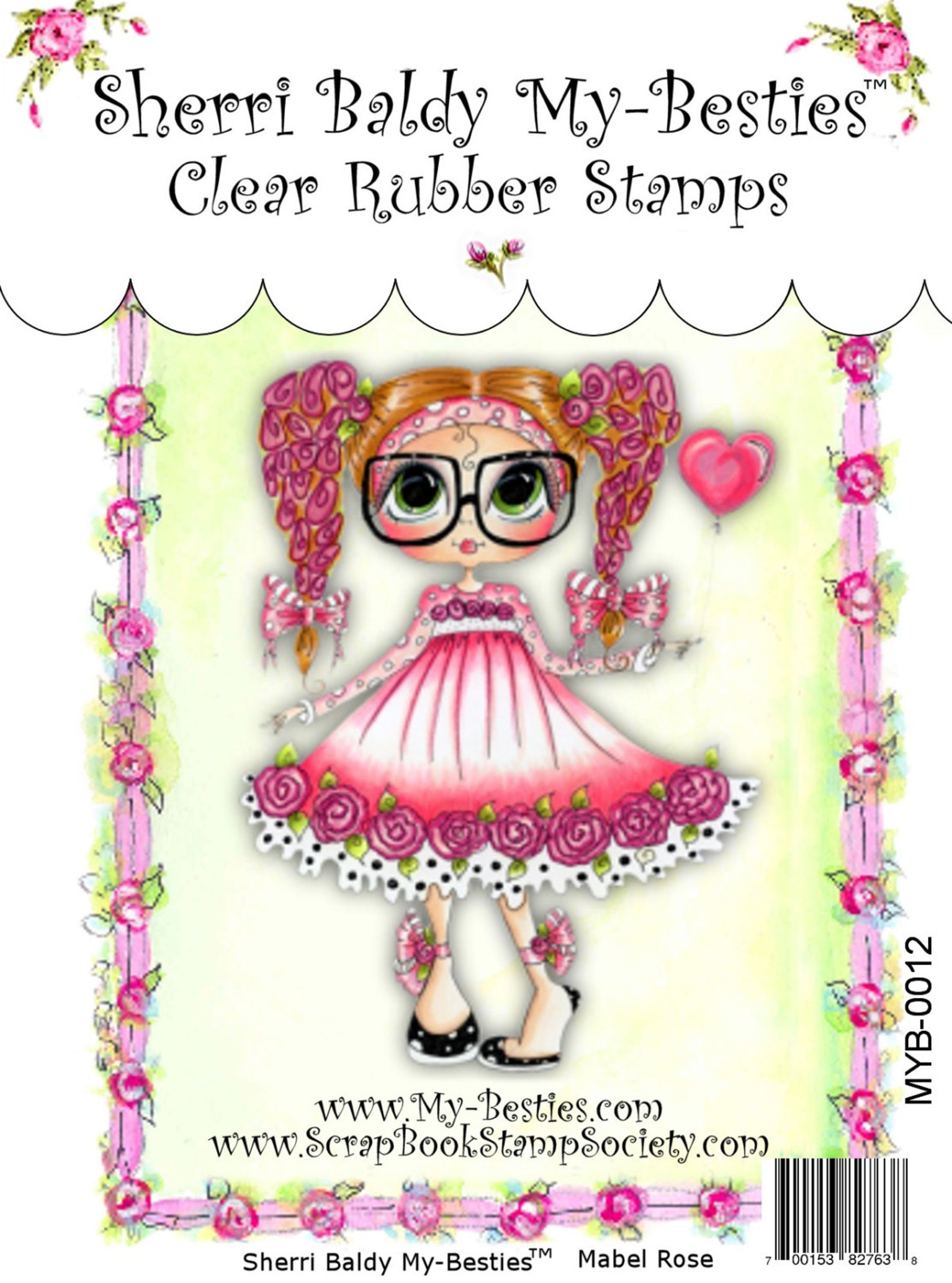 My-Besties Clear Rubber Stamp Big Eye Besties Big Head Dolls | Etsy