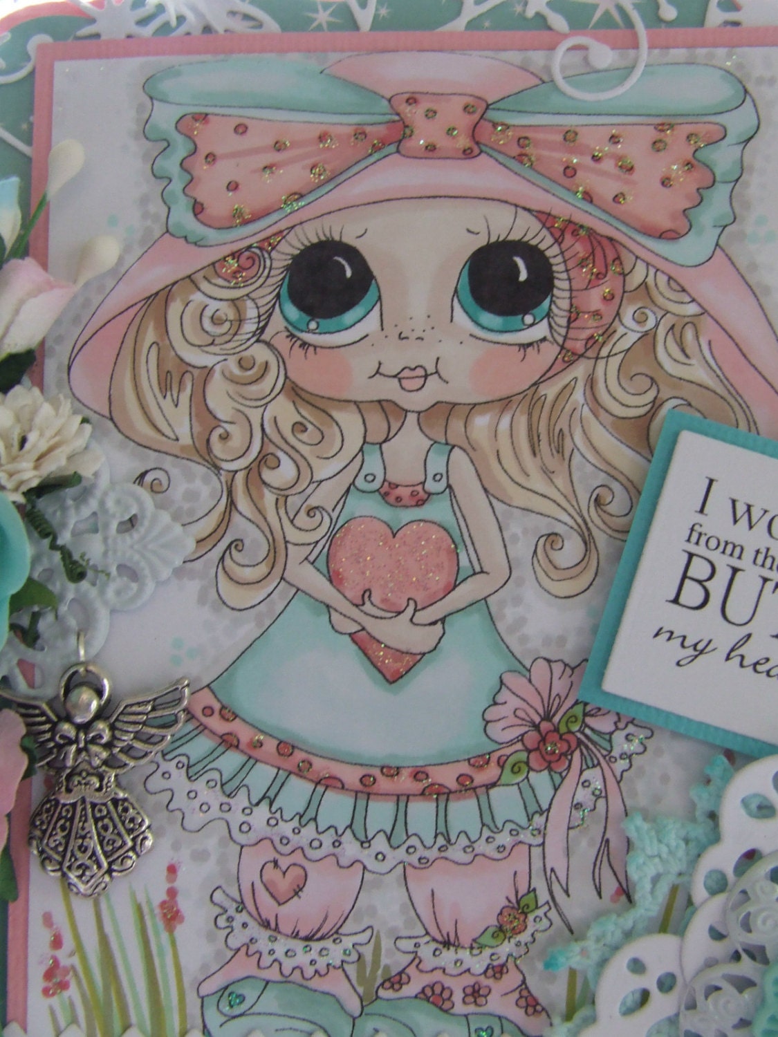 INSTANT DOWNLOAD Digital Digi Stamps Big Eye Big Head Dolls | Etsy