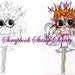 INSTANT DOWNLOAD Digital Digi Stamps Big Eyed Emily Frizzle ...