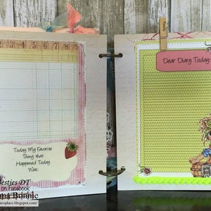 Instant Download My Besties Dear Diary Printable Besties Big Head Dolls ...