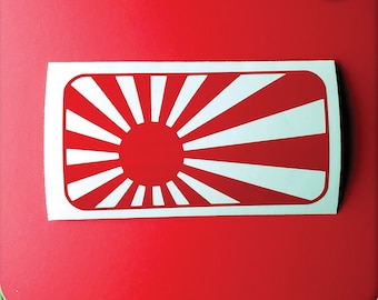 Rising Sun Decal | Etsy