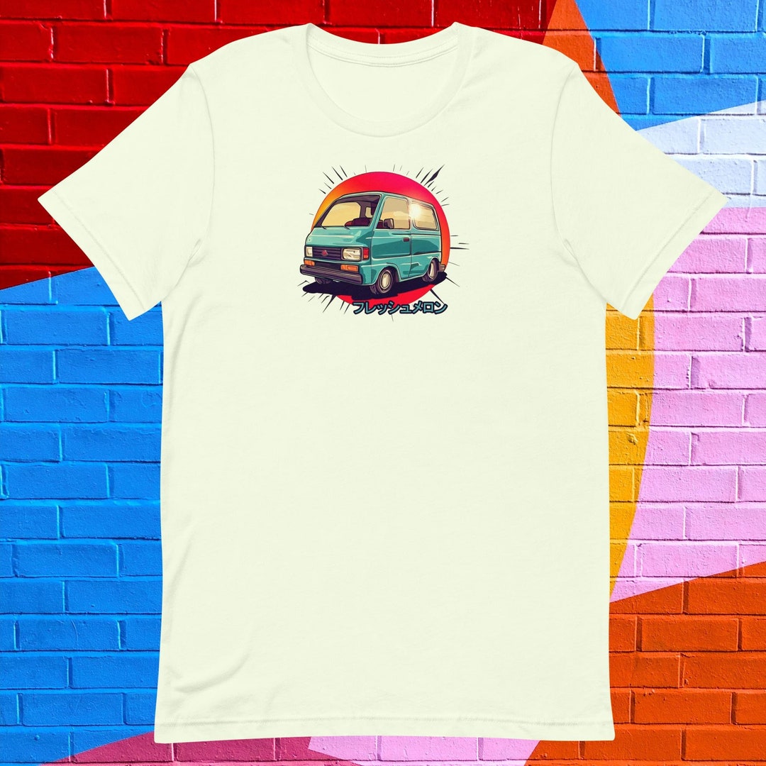Japanese Mini Van JDM Style Tshirt Japan Minivan Shirt by Fresh Melon ...