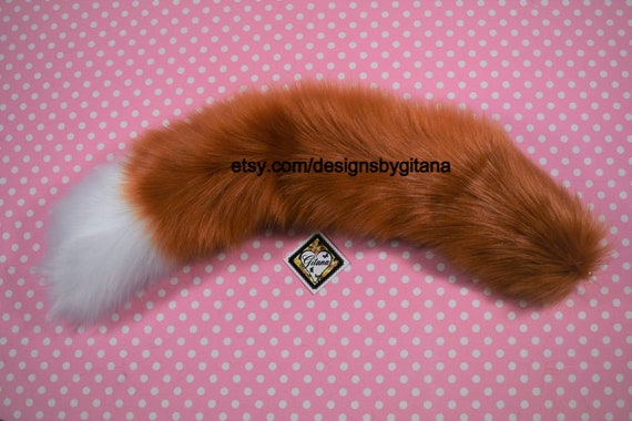 Realistic Red Fox Tail Fox Tail-harajuku-cosplay-fox Tail - Etsy