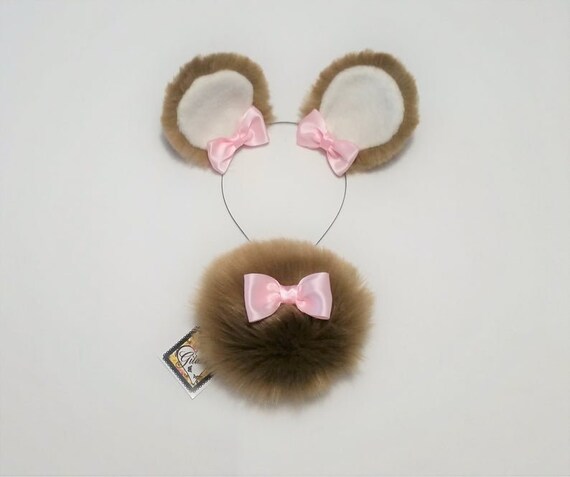 Bear Ears and Tailbear Ears Headbandpet Playbear | Etsy