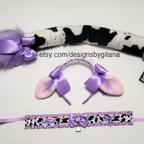 Chocolate Milk Cow Ears and Tailcow Ears Headbandcow | Etsy