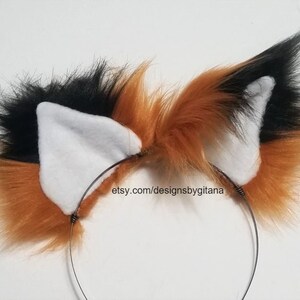 Realistic Fox Ear Headband-fox Ears-fox Headband-cat Ears-fox - Etsy