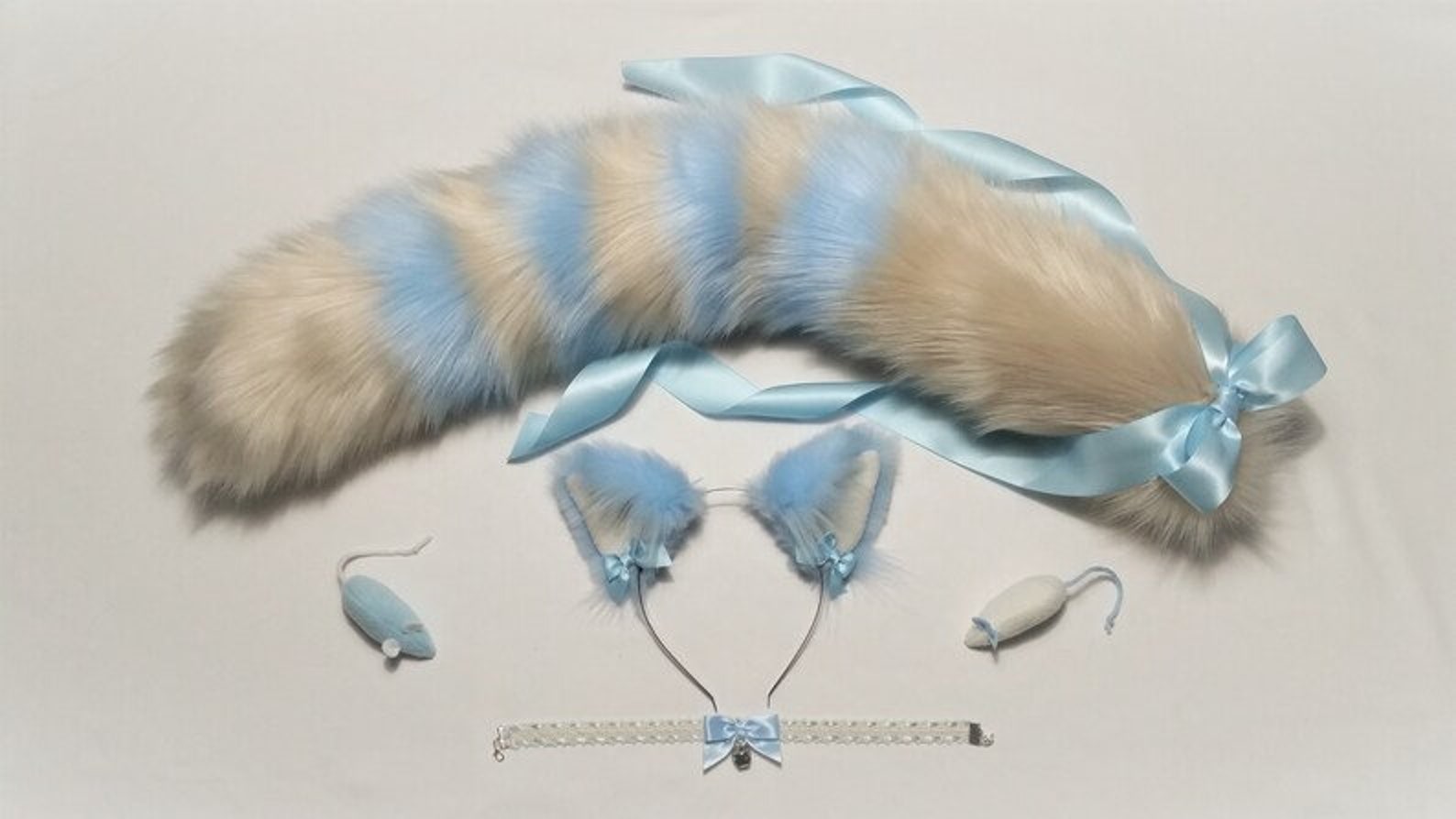 Cat Ears and Tail-realistic Cat Ears and Tail-pink Cat - Etsy