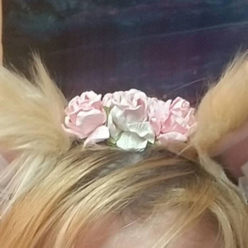 Cat Ear Headband-cat Ears-siamese Cat-beige Cat Headband-cat - Etsy