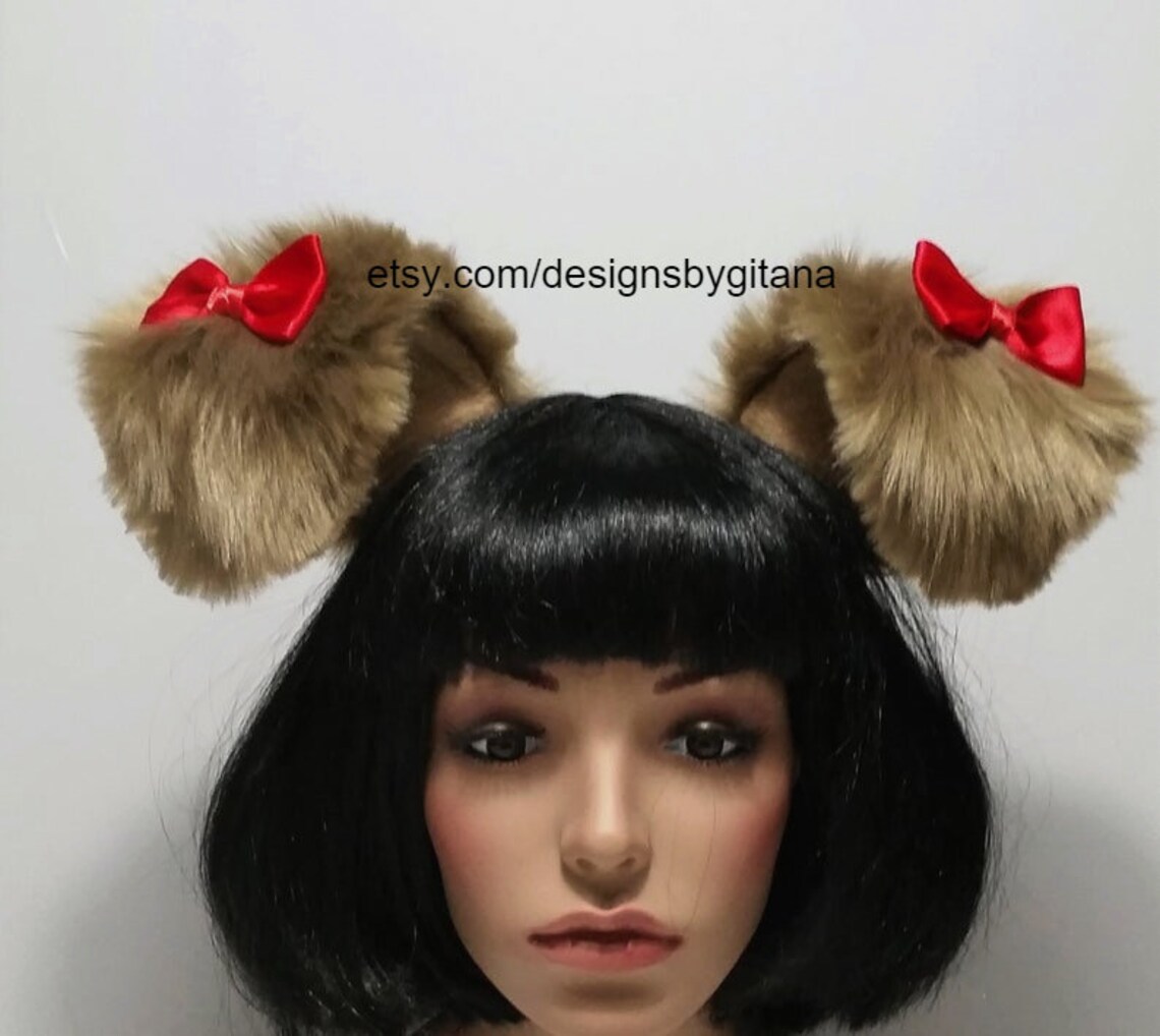 Puppy Ears and Tailpuppy Ears Headbandpuppy Costumecosplay - Etsy