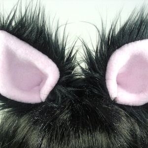 Black Cat Ears And Tail-Cat Costume-Cat Ears and Tail Set-Cat | Etsy