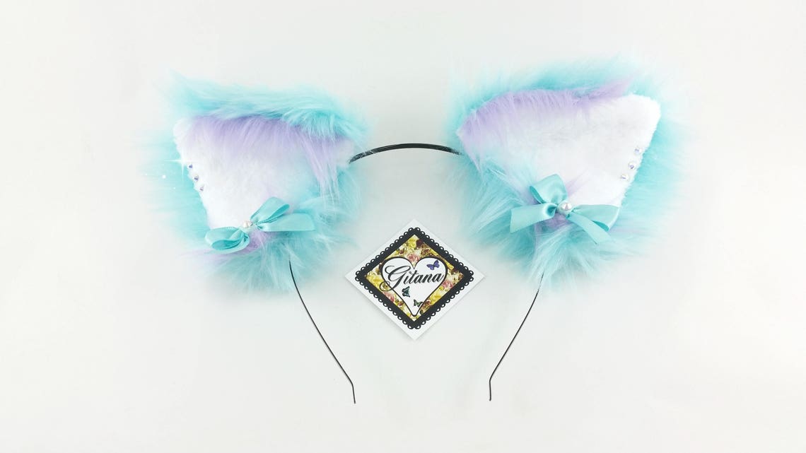 Cat Ears and Tail-Realistic Cat Ears and Tail-Cat Ear | Etsy