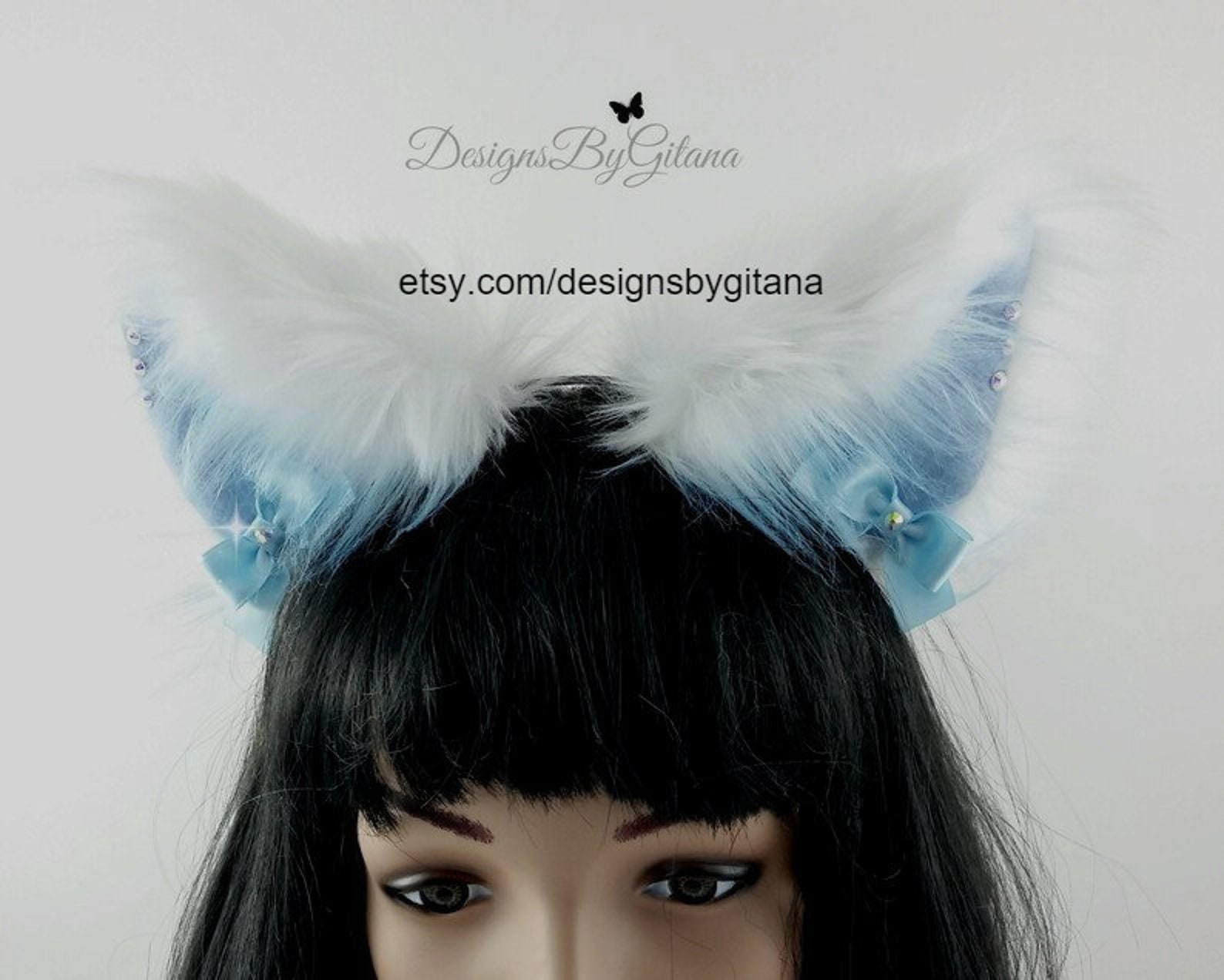 Galaxy Cat Ears and Tail-realistic Cat Ears and Tail-cat Ear - Etsy