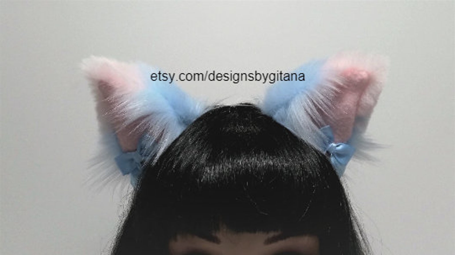 Cat Ears and Tail-realistic Cat Ears and Tail-pink Cat | Etsy