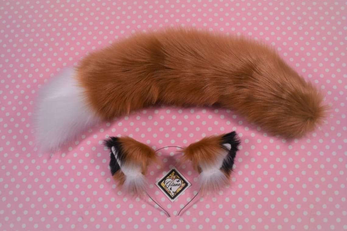 Realistic Fox Ears and Tail Set Fox Ears and Tail-fox - Etsy