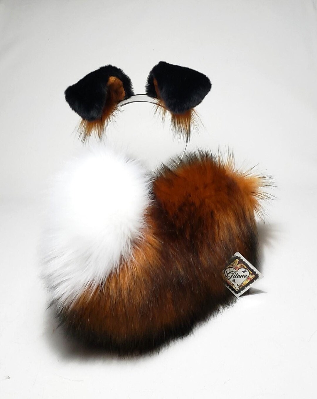 Sassy Collie Ears and Tail,puppy Costume,cosplay,puppy Tail,harajuku ...
