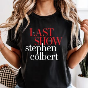 The Late Show With Stephen Colbert Merchandise - Etsy