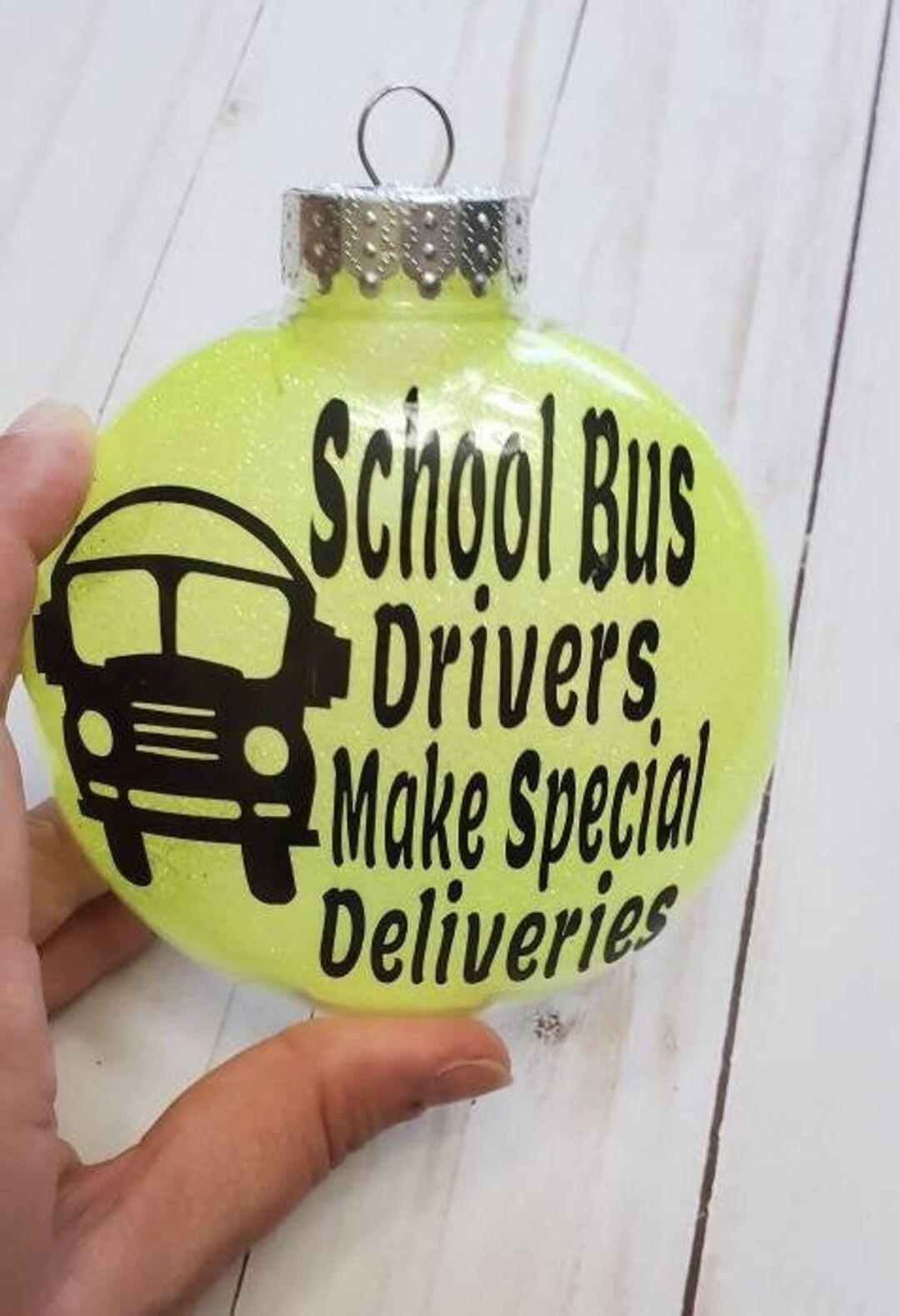 School Bus Driver Ornament - Etsy
