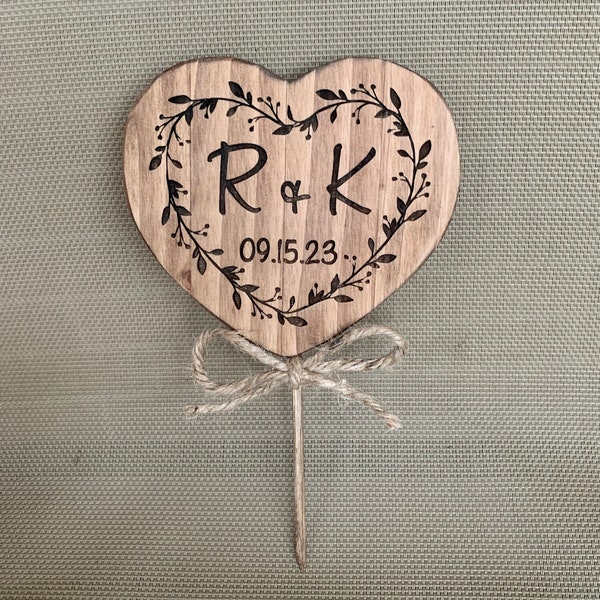 Rustic Cake Toppers - Etsy