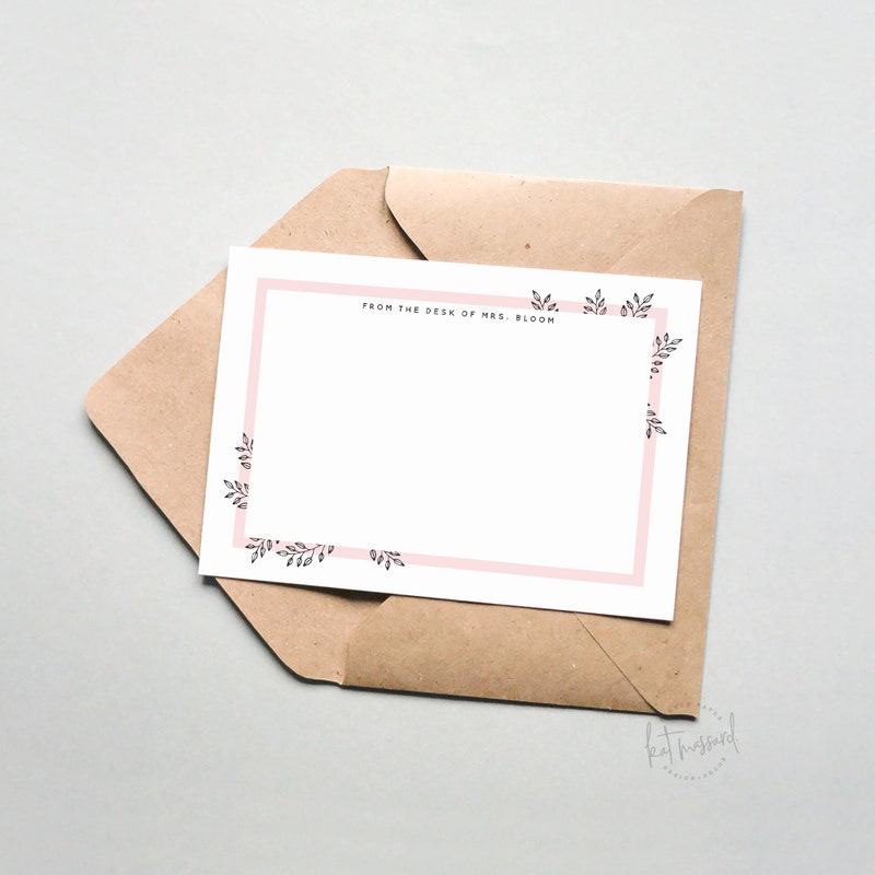 Custom Note Cards - Etsy