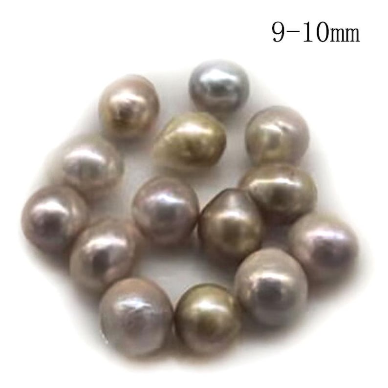 9-15 Mm Natural Lavender Fresh Water Loose Baroque Pearl - Etsy