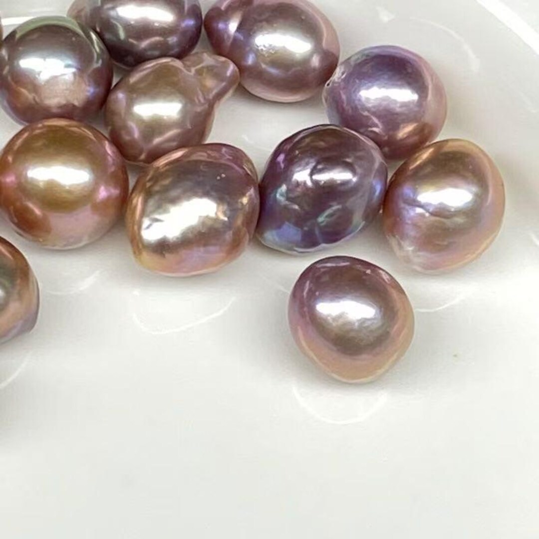 9-15 Mm Natural Lavender Fresh Water Loose Baroque Pearl - Etsy