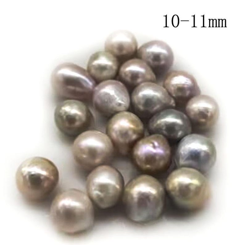 9-15 Mm Natural Lavender Fresh Water Loose Baroque Pearl - Etsy