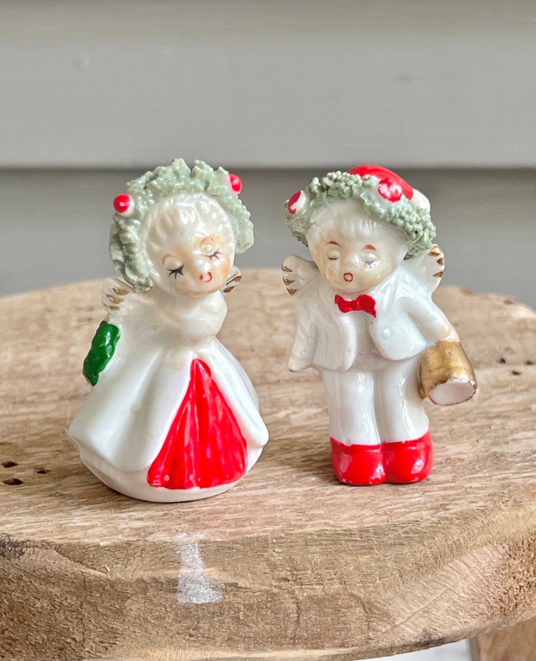 Midcentury 1950s Sweet Spaghetti Christmas Angels - Etsy