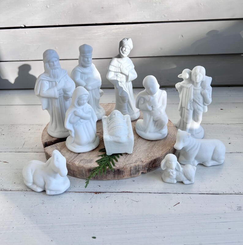 Christmas Baby Jesus Nativity Full Set - Etsy