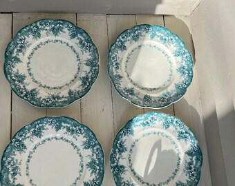 Blue Floral Plates | Etsy