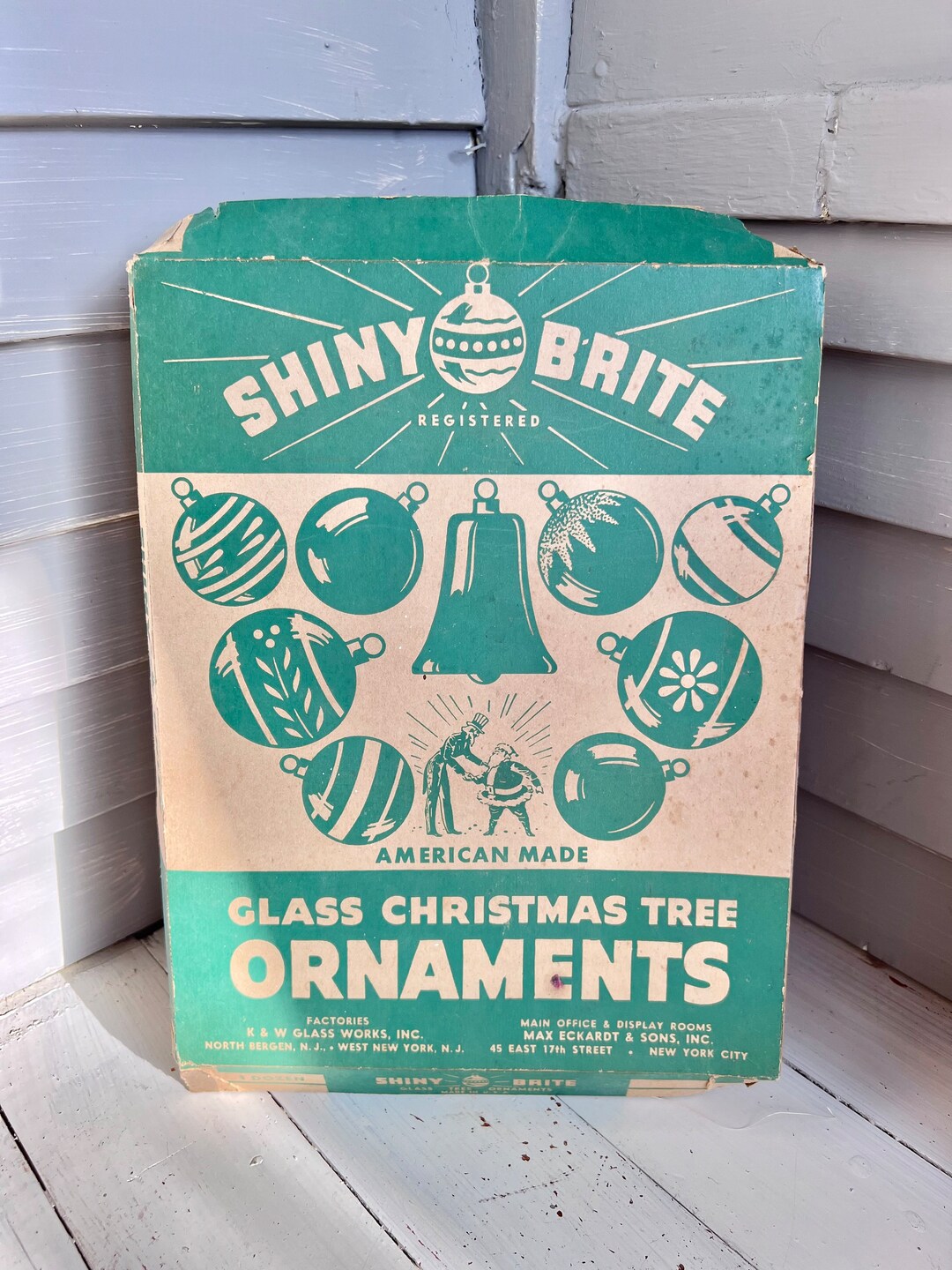 Midcentury Shiny Brite Box - Etsy