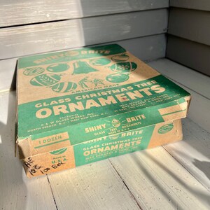 Midcentury Shiny Brite Box - Etsy